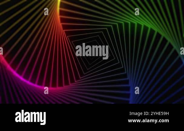 Minimalistic abstract seamless loop animated background. Digital ...