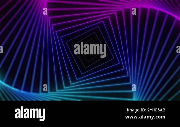 Minimalistic abstract seamless loop animated background. Digital ...