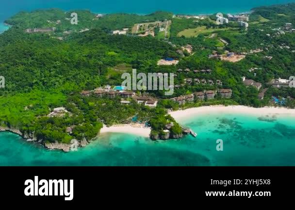 Tropical shoreline white sand beaches Stock Videos & Footage - HD and ...