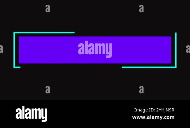 Modern cool-designed purple-color lower third in 4K alpha channel ...
