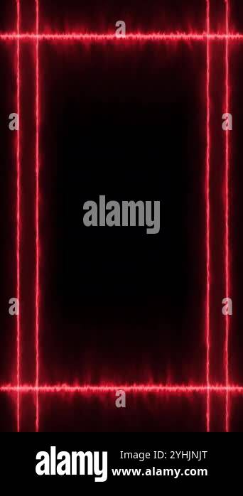 Neon Line with bright flashing in an alpha channel. Bright flashing ...