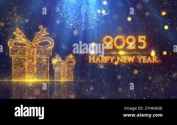 4K, 3840 x 2160 Pixels Resolution, 2025 Happy New Year Wishes ...