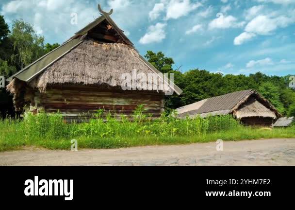 Village wooden buildings Stock Videos & Footage - HD and 4K Video Clips ...