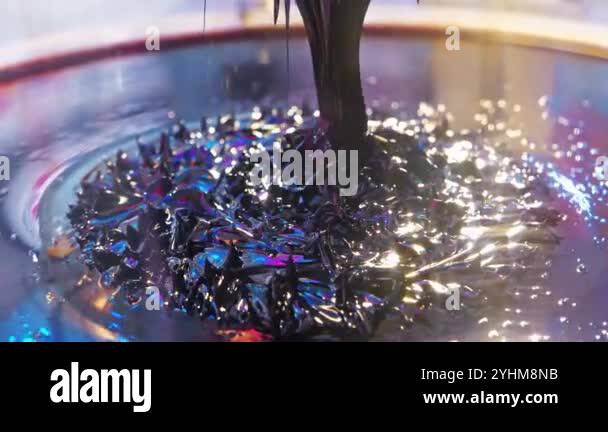 Viscous ferromagnetic fluid moving under the influence of strong ...