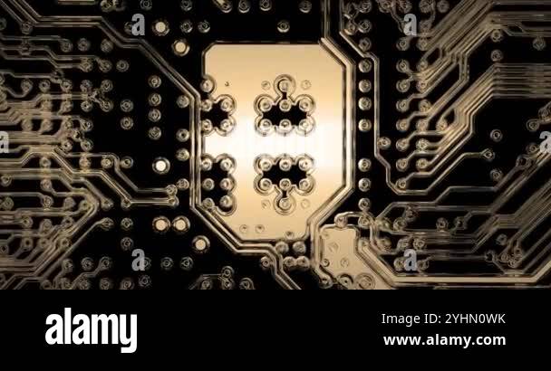 Nanotechnology. Microelectronics components and connections under an ...