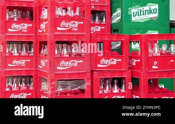 Red coca cola plastic crates Stock Videos & Footage - HD and 4K Video ...
