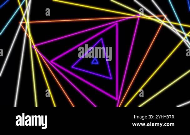 wave background animated neon waves abstract neon waves love triangle ...