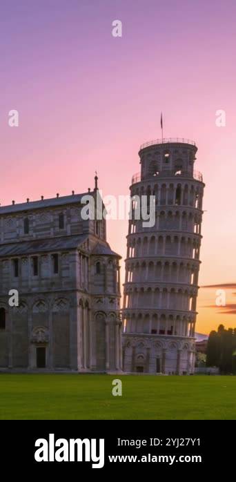 Sunrise the leaning tower of pisa Stock Videos & Footage - HD and 4K ...