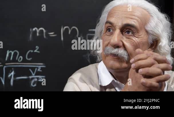 BUKOVEL, UKRAINE, OCTOBER 13, 2022: World-famous scientist, theoretical physicist, Nobel ...