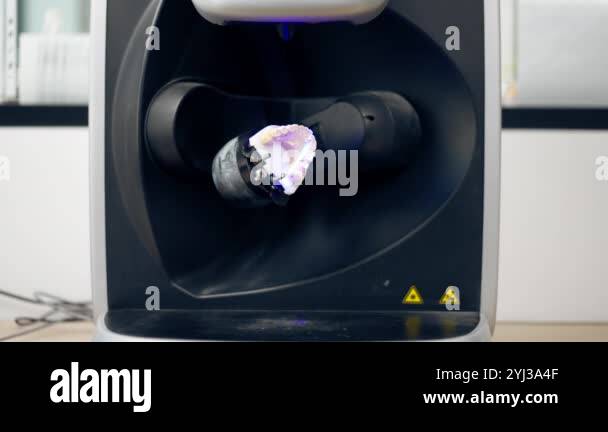 close up professional laboratory for the production of dental protozoa ...