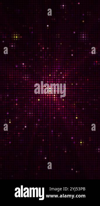 Colorful flashing LED lights party background. Glowing disco video wall ...