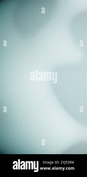 Stylish vertical abstract background with waves of halftone dots flowing across the frame. This ...
