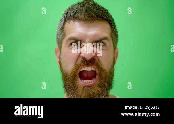 Different emotions face icons, character. Man Facial Emotions. Male ...