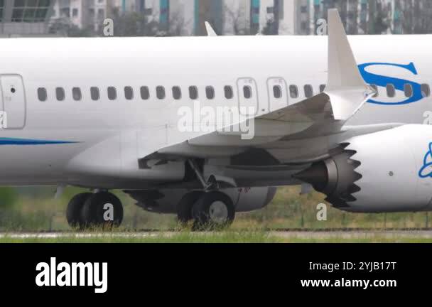 ALMATY, KAZAKHSTAN - JUNE 24, 2024: Airplane Boeing 737, UP-B3739 of ...