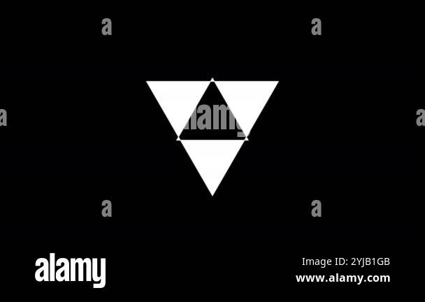 A visually interesting animation featuring smooth transitions between ...