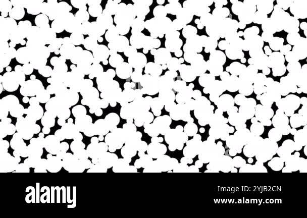 A gentle, flowing animation featuring soft, shimmering bubbles that ...