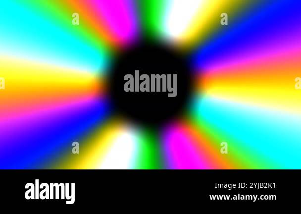 A mesmerizing neon spiral wave expanding from the center, creating a ...