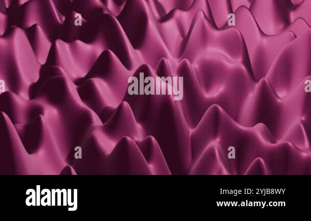Pink ripple texture landscape abstract background 4k three dimension ...