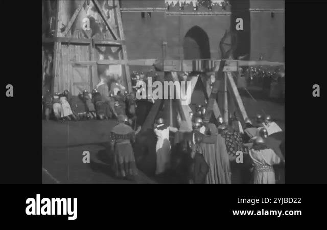 ITALY - 1918 - In this silent film set during the First Crusade ...