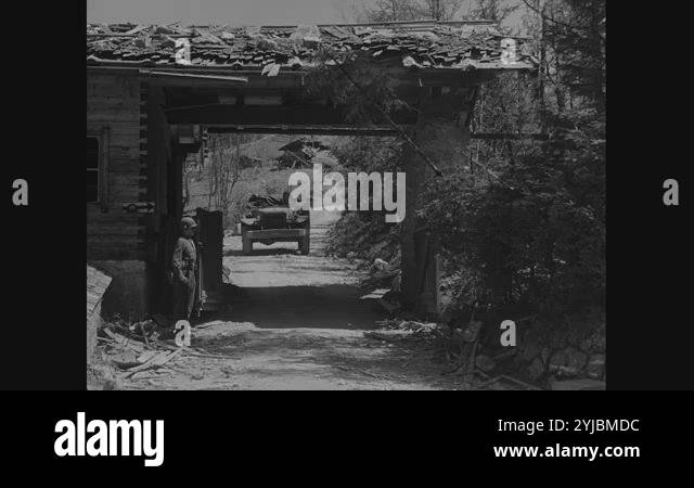1945 - A Nazi officer surrenders to leaders of the 101st Airborne ...