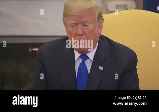 2018 - U.S. President Donald Trump meets with Chuck Schumer and Nancy ...
