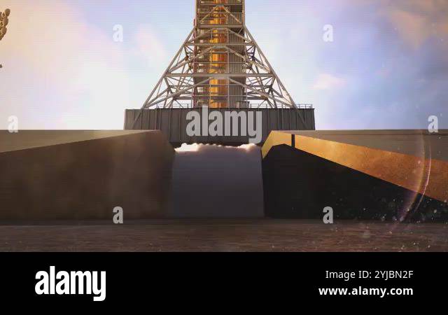 2017 - Photo-realistic animation depicts what the launching of the EM-1 ...