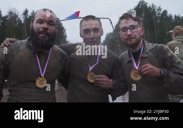 Obstacle race finish line Stock Videos & Footage - HD and 4K Video ...