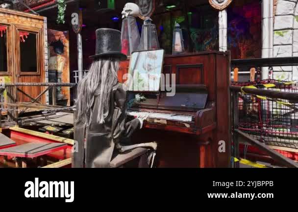 Fairground ride ghost train Stock Videos & Footage - HD and 4K Video ...