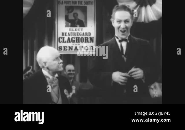 US - 1947 - in this comedy, at an electoral event, the senator's ...