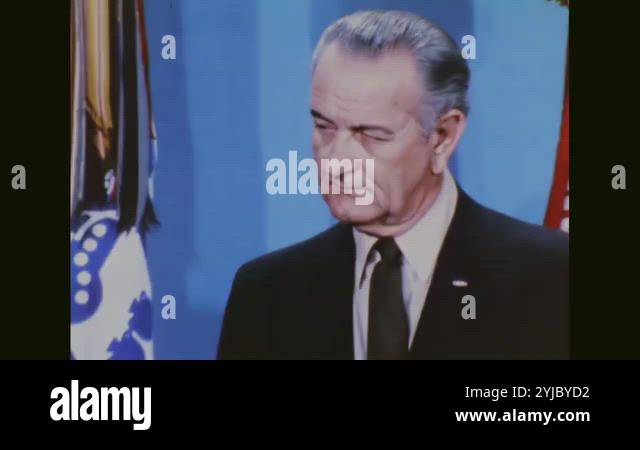WASHINGTON DC - 1968 - LBJ bestows the Medal of Honor upon Sergeant ...