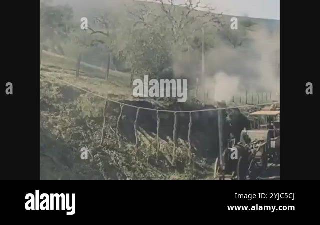 USA - 1925 - In this silent comedy, a conductor pulls the smokestack ...