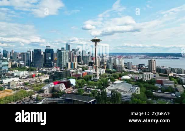 Modern seattle district architecture Stock Videos & Footage - HD and 4K ...