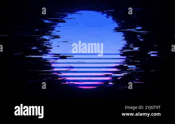 Abstract background with pixel noise artifacts. Glitched old-school ...