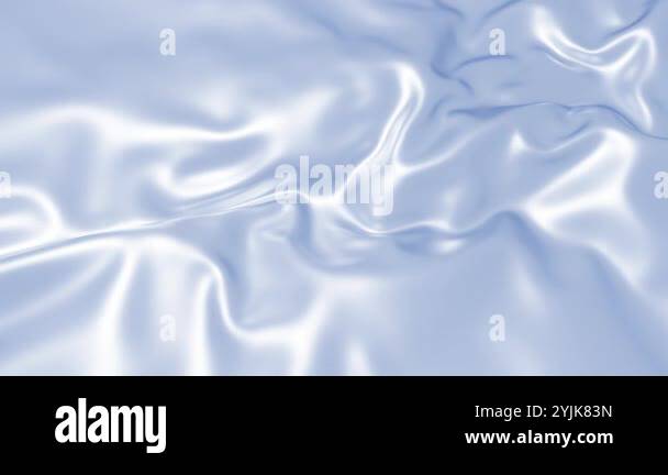 Abstract tenderness light blue silk background luxury wave cloth satin ...