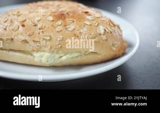 Sliced white bread roll Stock Videos & Footage - HD and 4K Video Clips ...