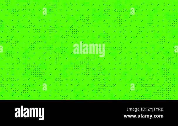 green screen (chroma key) seamless abstract technology halftone dotted ...