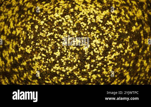Golden glitter fading out into black. Abstract background Stock Video ...