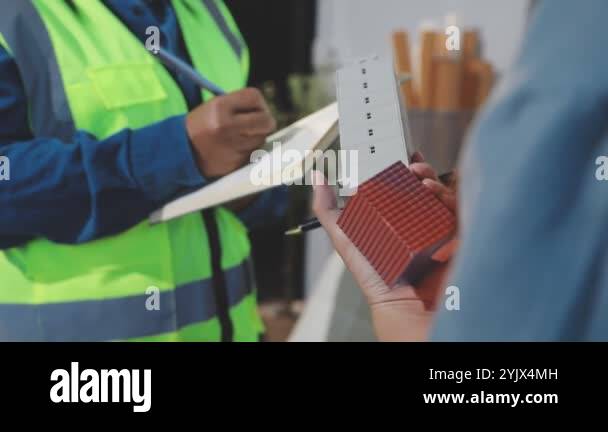 Engineer holding model industrial Stock Videos & Footage - HD and 4K ...