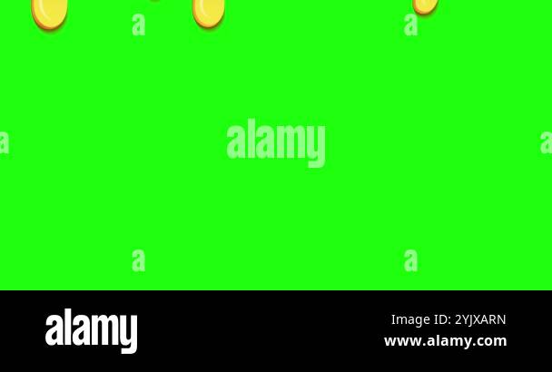 Dripping honey animation. Realistic drops of honey. Dessert background ...
