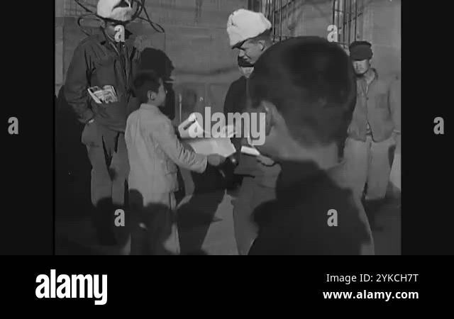 SEOUL - 1950 - Boy sells newspaper to US soldier in Seoul during the ...