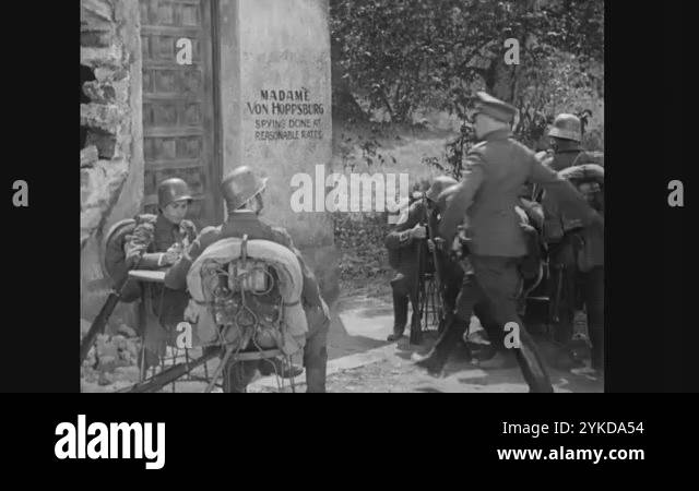 German spies world war i Stock Videos & Footage - HD and 4K Video Clips ...