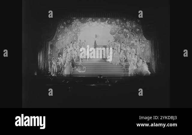 US - 1927 - in this silent comedy, models show various designs at a ...