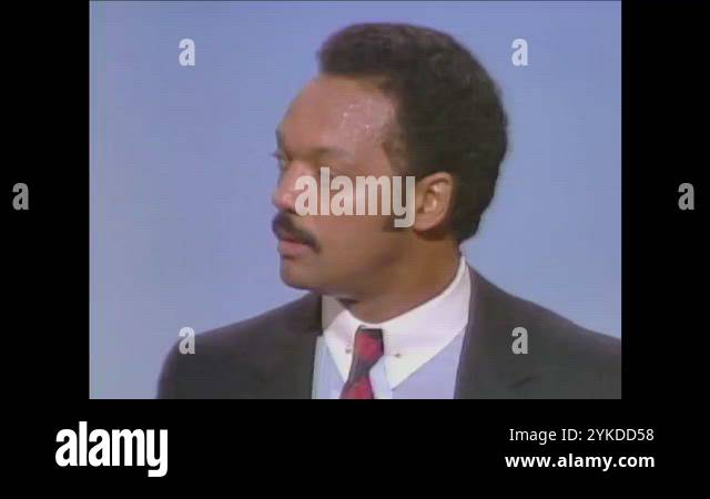 USA - 1984 - In his speech at the Democratic National Convention, Jesse ...