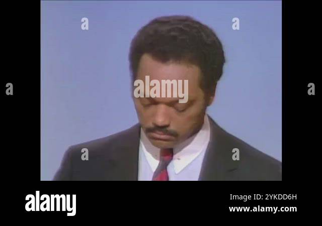 USA - 1984 - Senator John Glenn and Chicago's Mayor Harold Washington ...