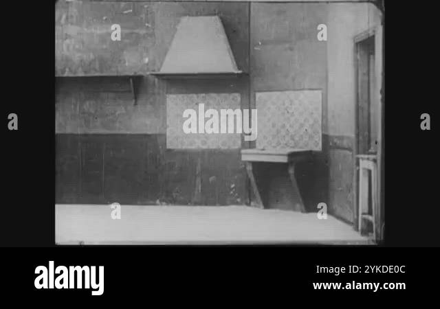 USA - 1909 - In this silent stop-motion animated movie, furniture sets ...