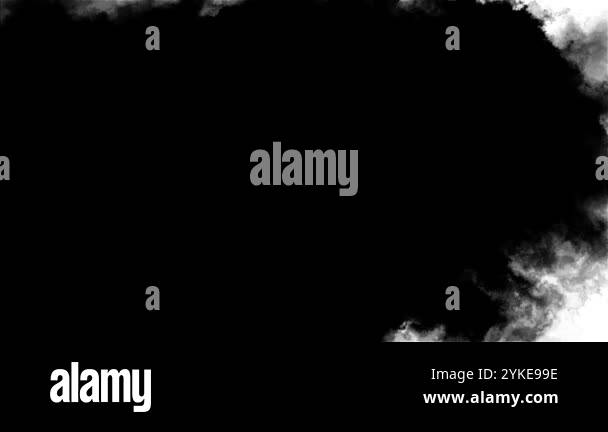 Ink transition splatter in water black watercolor ink drops background ...