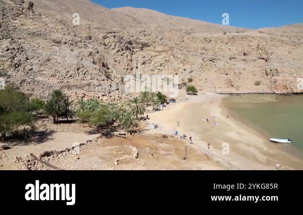 Sultanate of Oman, Musandam, Gulf of Oman, ancient Village of Haffa ...