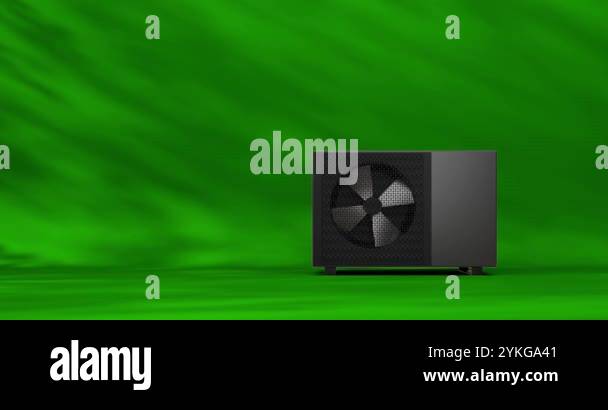 rotating fan of a heat pump energy as a heater and alternative energy ...