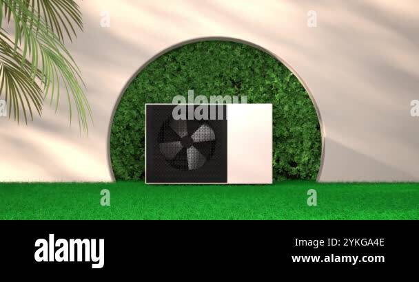 rotating fan of a heat pump energy as a heater and alternative energy ...