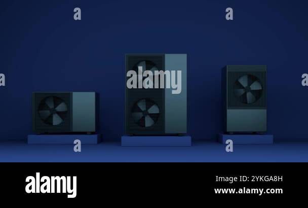 rotating fan of a heat pump energy as a heater and alternative energy ...